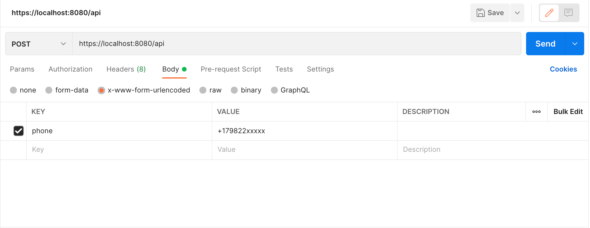 Postman Form data x www form urlencoded Raw 